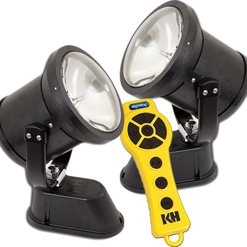 NightRay LR Wireless Remote Controlled Spotlight System | Remote ...