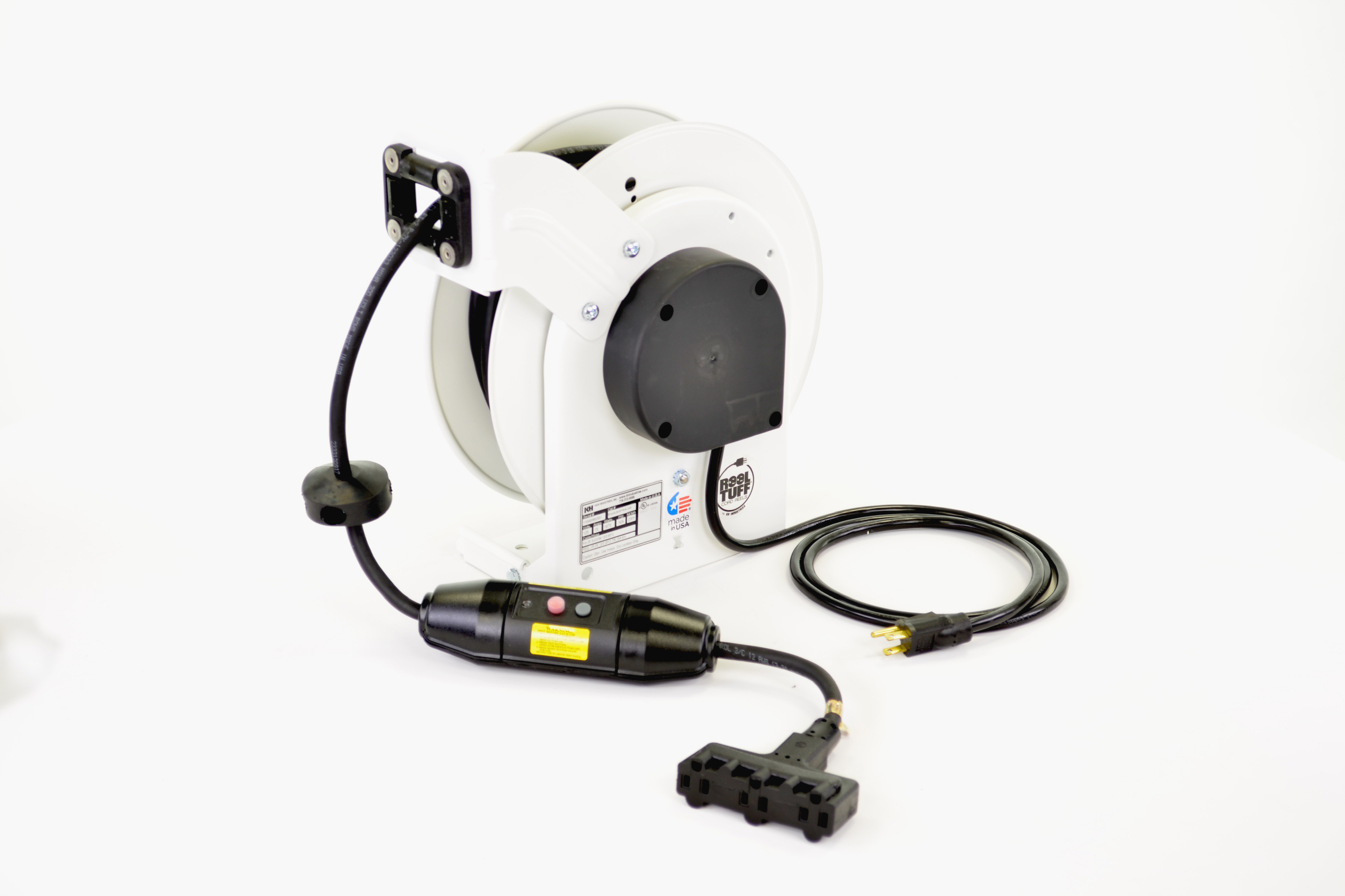 Retractable Cord Reel, RTA Series | Heavy Duty Industrial, Retractable ...